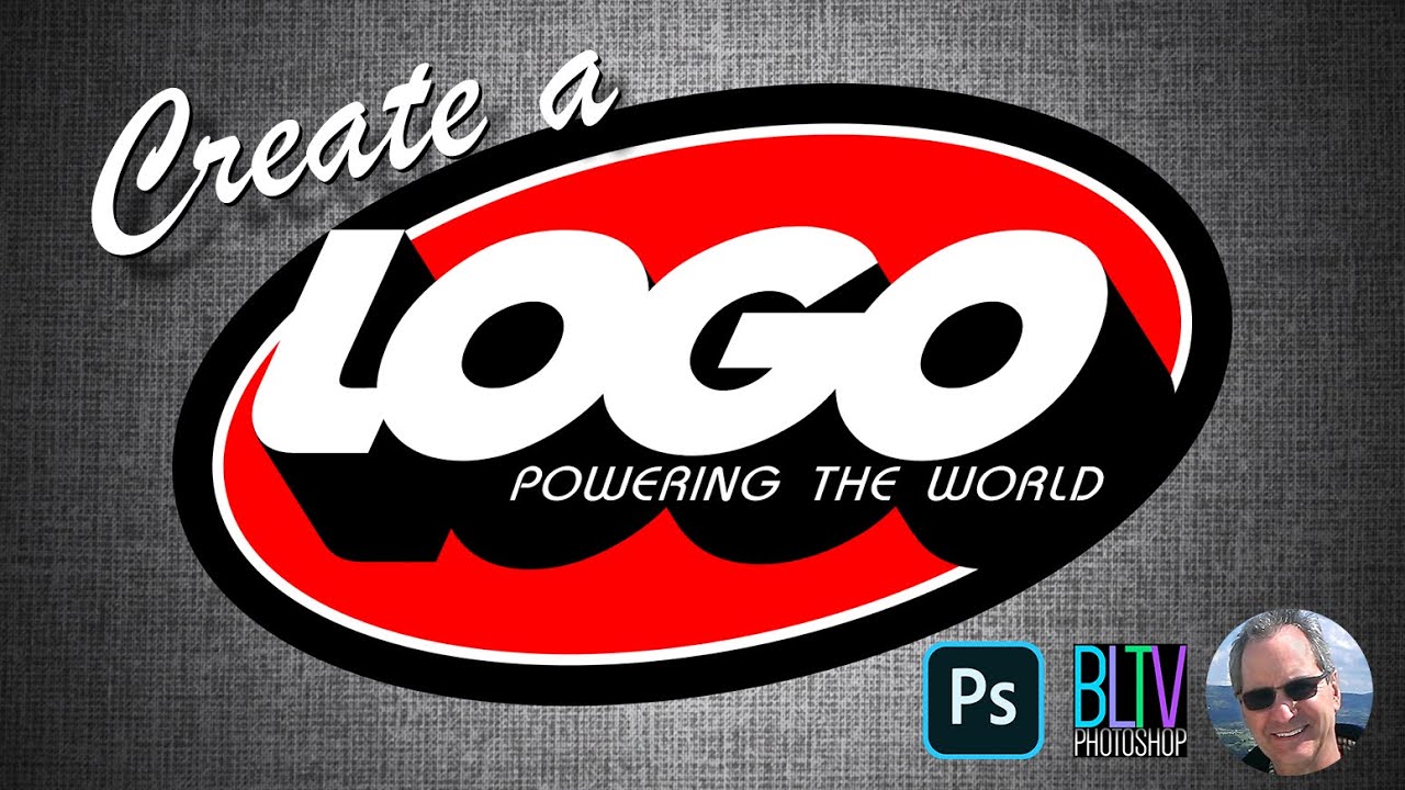 Photoshop: How to create a dynamic logotype from scratch!