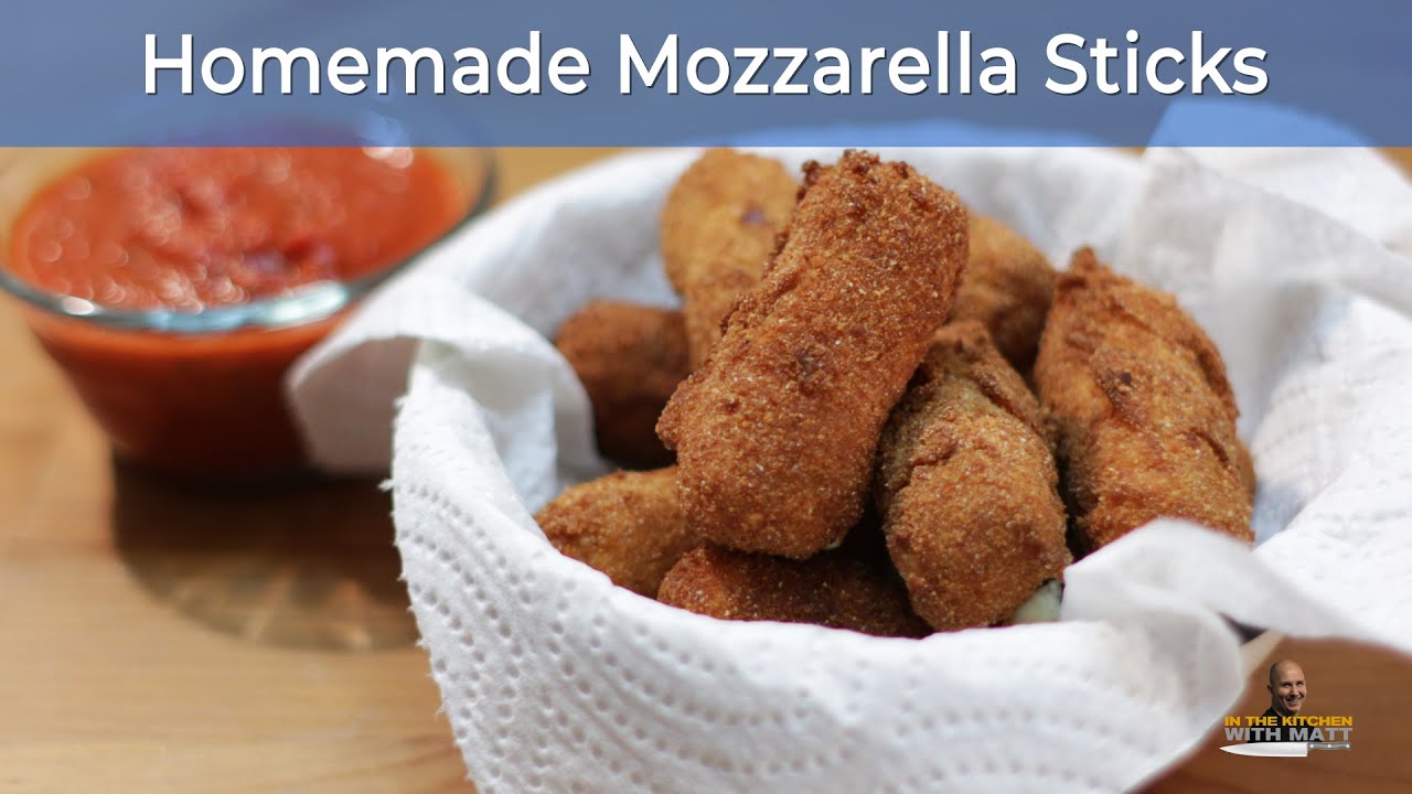 How to make mozzarella sticks | Easy homemade mozzarella sticks recipe ...