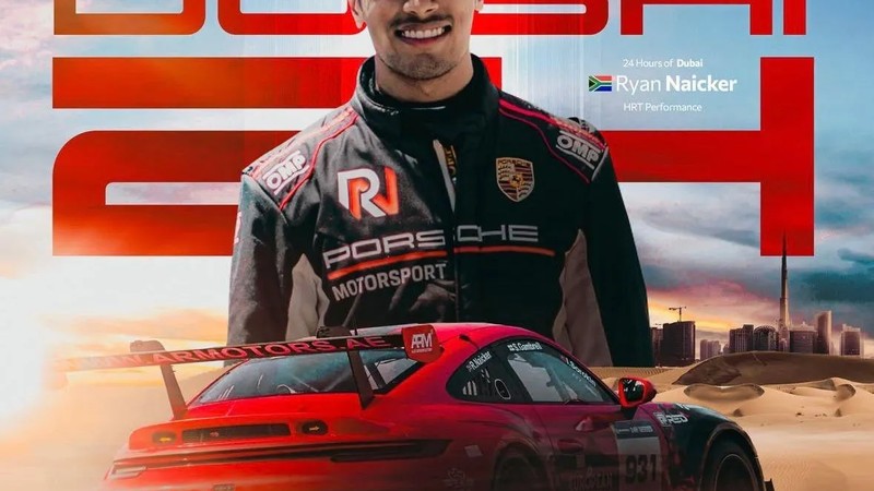 Ryan Naicker's rise from go-karts to international racing