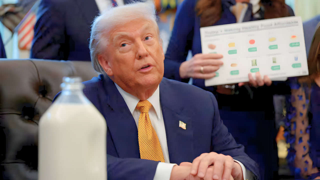 Whole milk returns to 94,000 schools as Trump ends 15-year ban