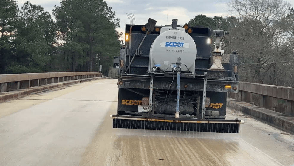 SCDOT ramps up anti-icing efforts across Pee Dee roads