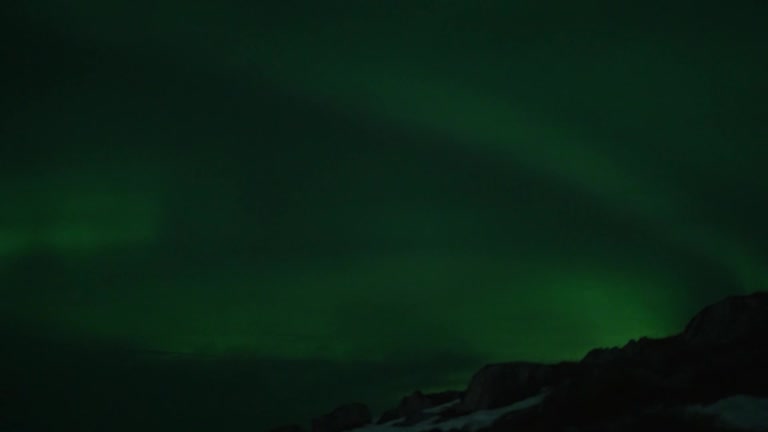 Northern lights put on a show over Greenland's capital Nuuk