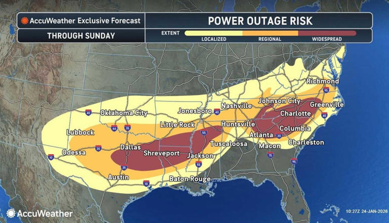 Monster winter storm racing east: Updated snowfall, ice, impact ...