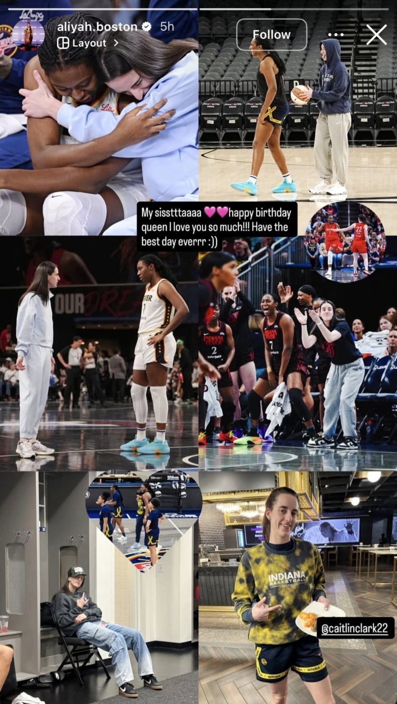 Connor McCaffery's touching birthday message to Caitlin Clark