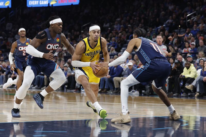 NBA roundup: Andrew Nembhard, Pacers top Thunder in Finals rematch