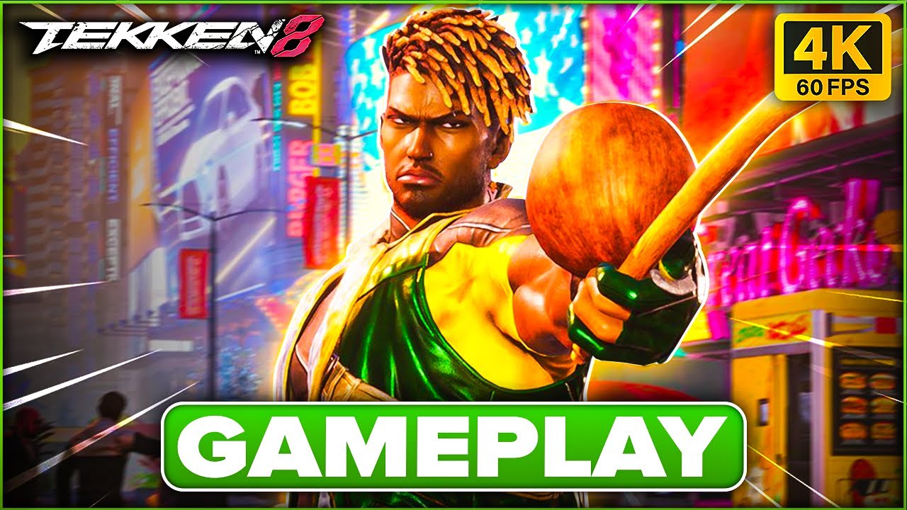 TEKKEN 8 Eddy Gordo 20 minutes gameplay demonstration