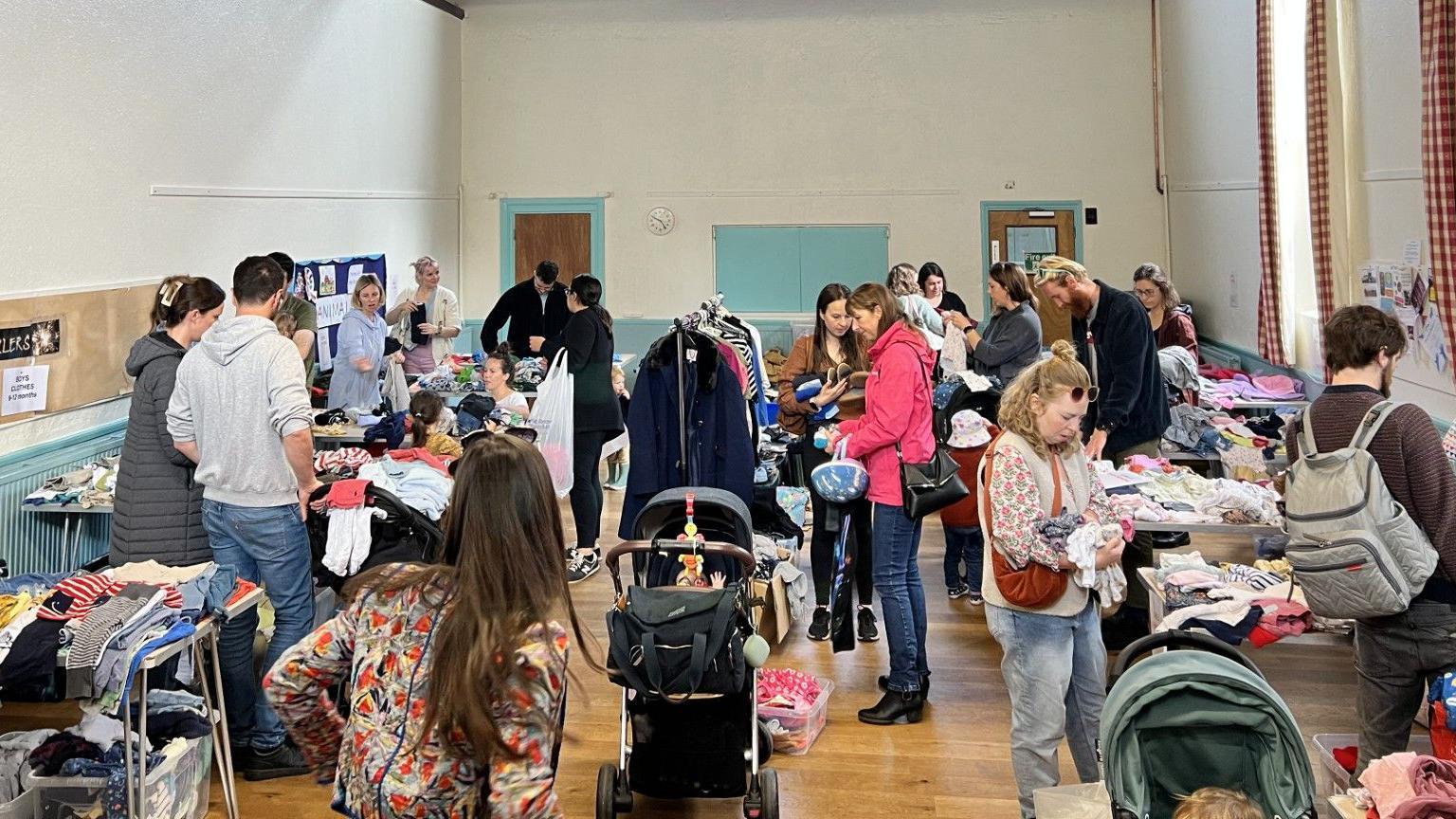 'Incredible' response for kids clothes swap shop