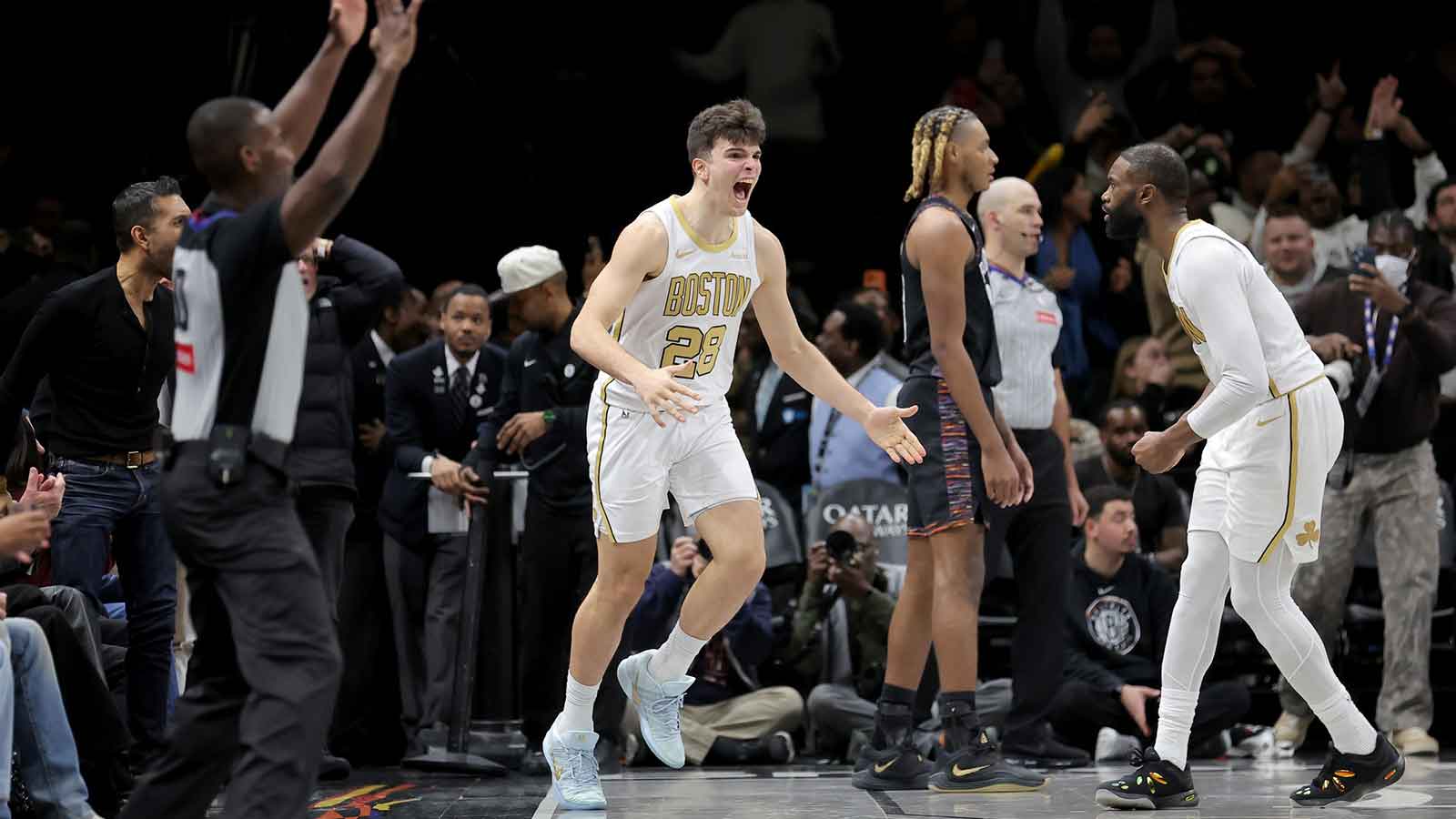 Celtics HC Joe Mazzulla reveals rationale behind late-game Hugo ...