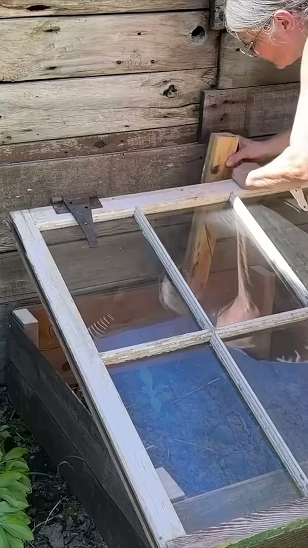 Everyone will be copying this genius window idea in their gardens!