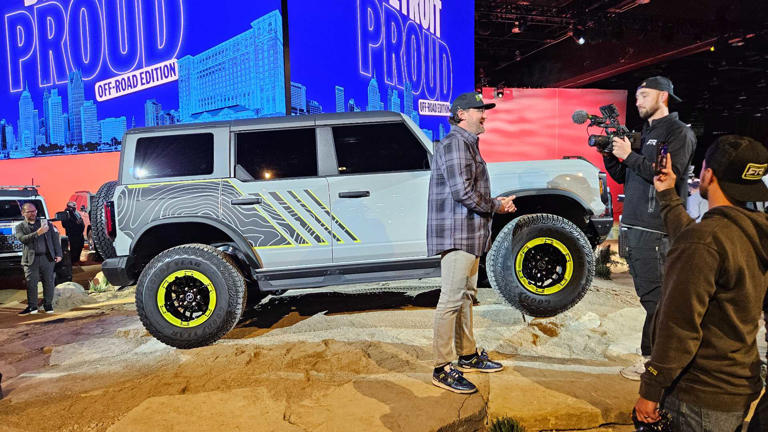 Ford and Jeep play off-road hardball at 2026 Detroit Auto Show