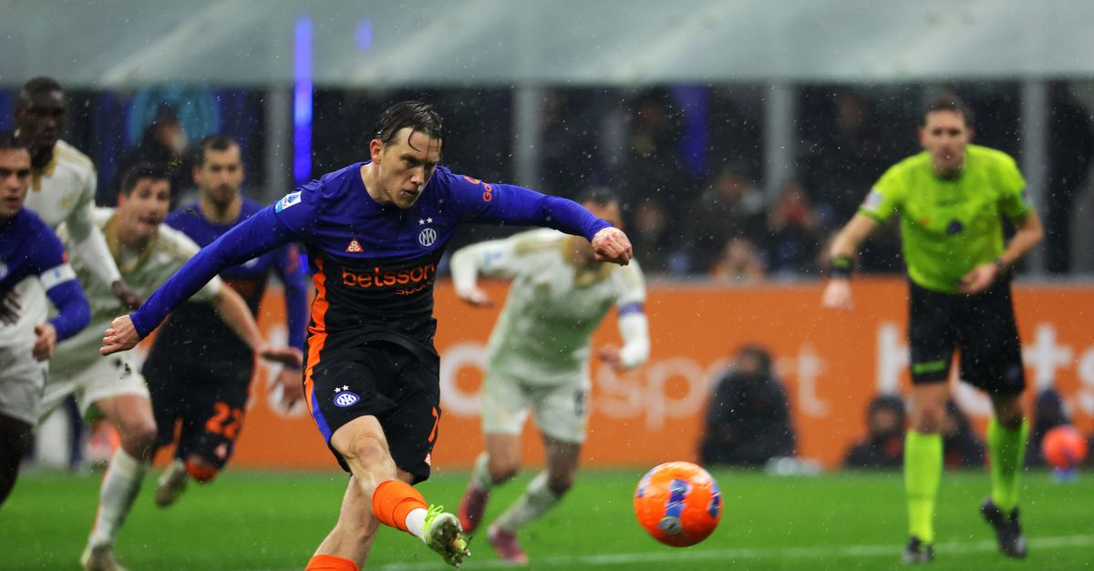 Moviola GdS – Inter-Pisa, Marcenaro da 6.5: rigore ok. Il rosso chiesto ...