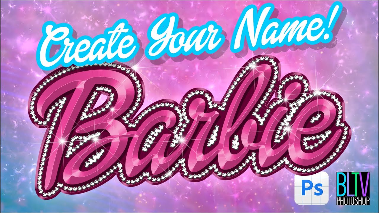 Photoshop: Give a child a gift of her or his name in the style of ...