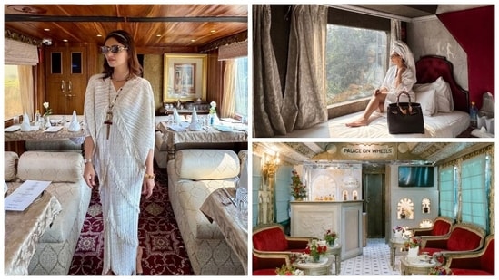 Step inside the royal Palace on Wheels train featuring deluxe cabins ...