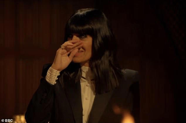 Claudia Winkleman breaks down in tears as she congratulates Traitors ...