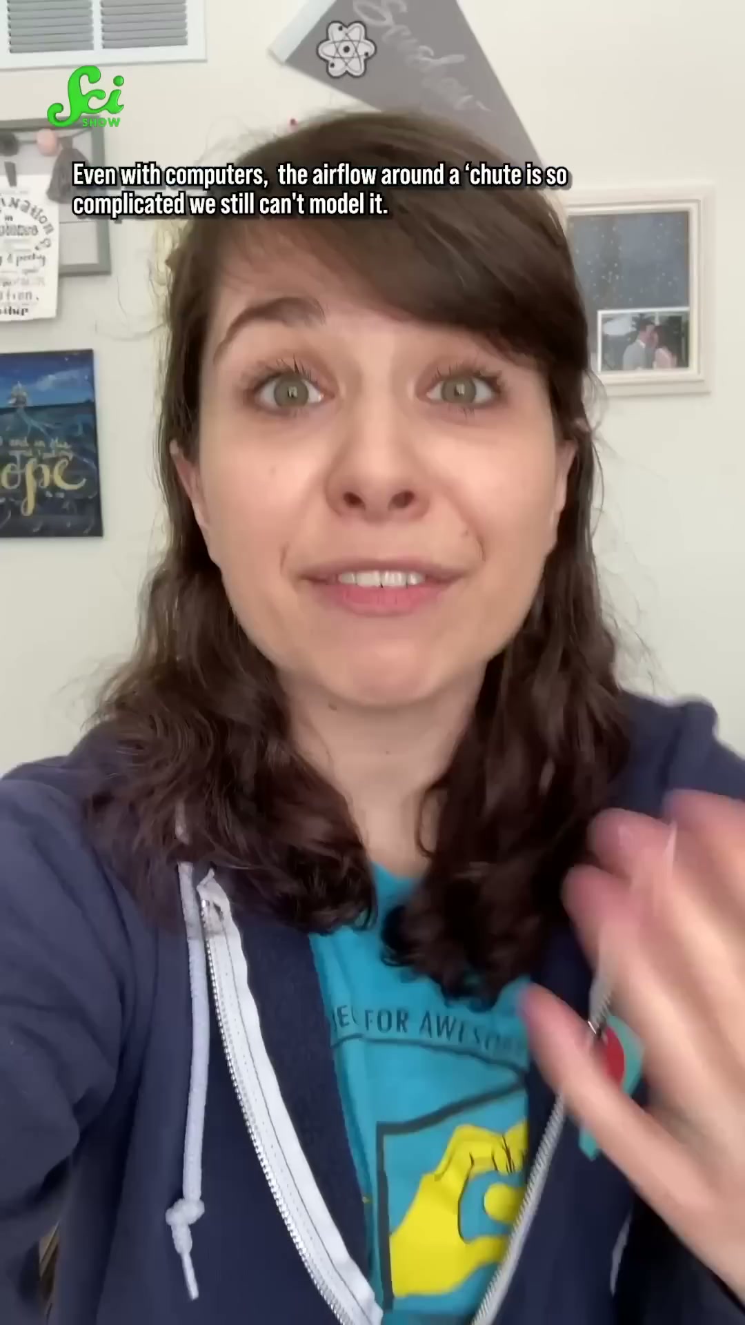 Parachutes are so hard! #shorts #science #SciShow