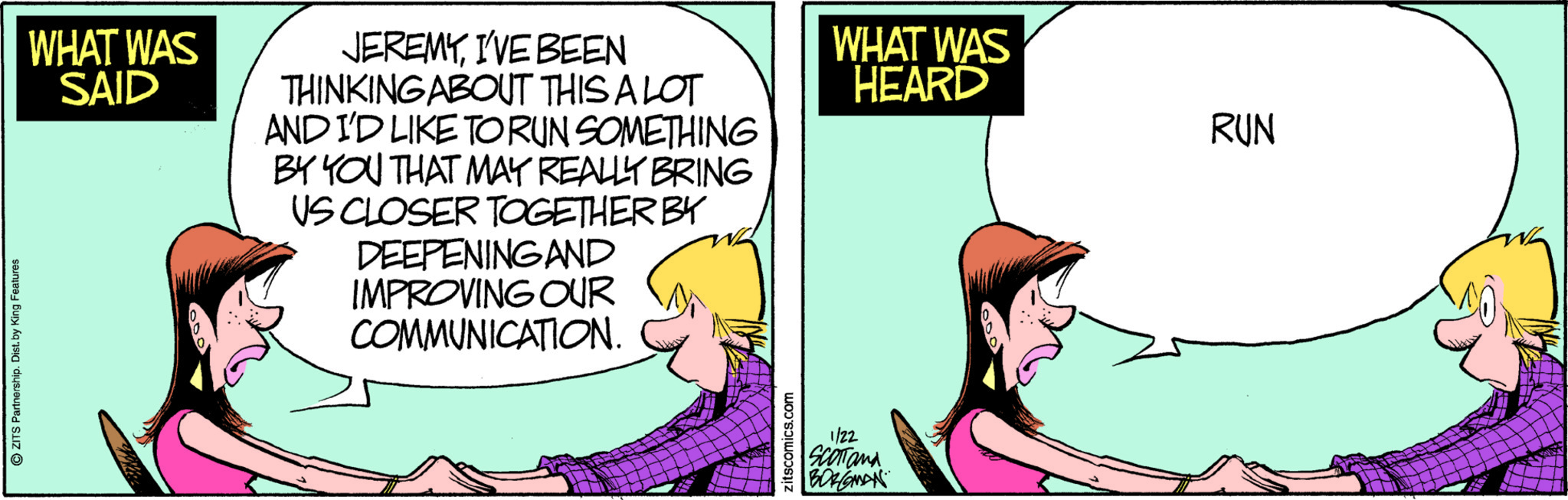 Zits by Jerry Scott and Jim Borgman