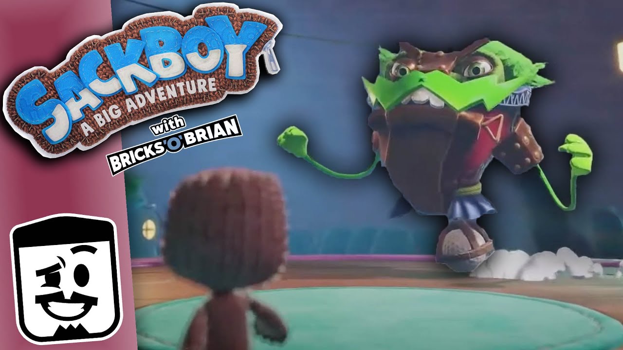 Fearsome knitted knight trials! - Episode 7 - Sackboy A Big Adventure ...