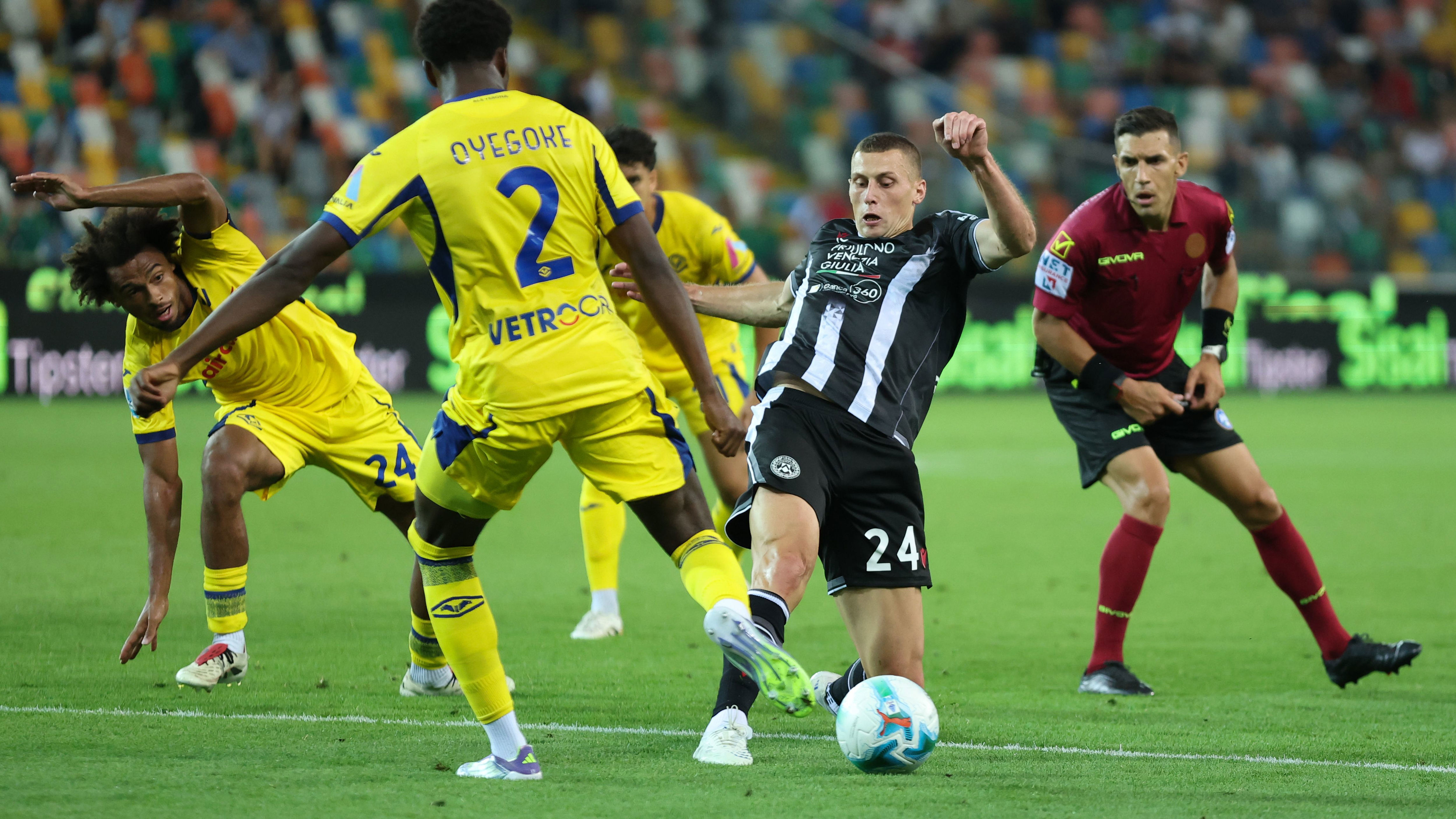 Verona-Udinese: dove vederla, canale tv, diretta streaming, formazioni