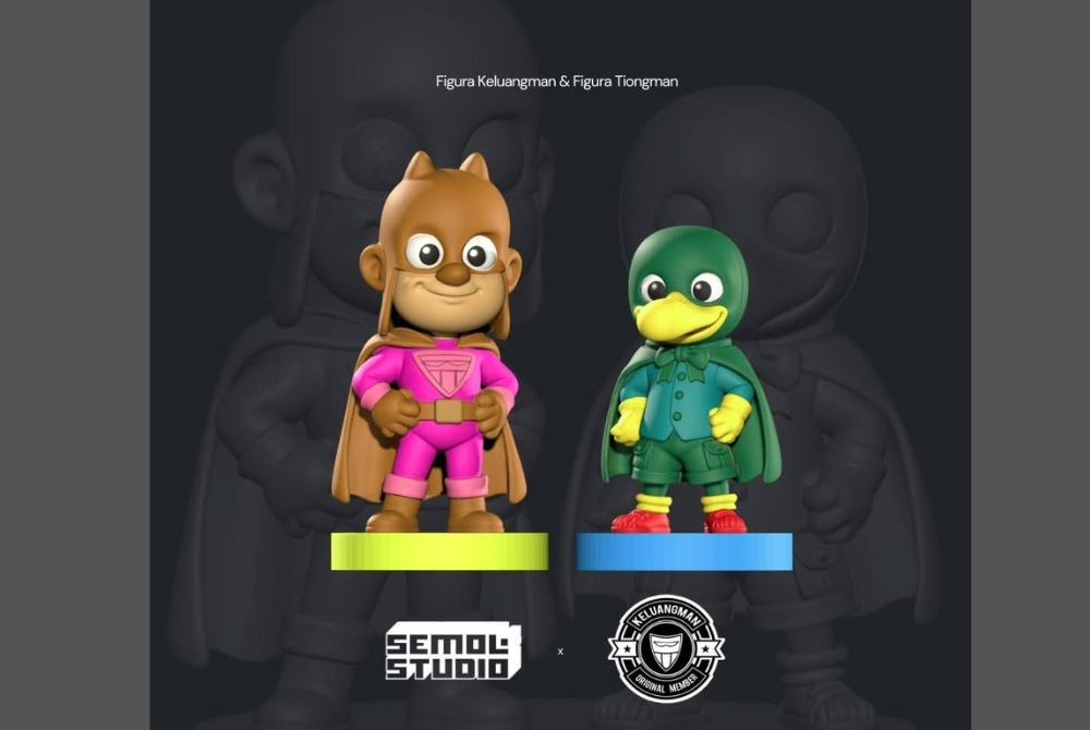 Art toys bring Malaysia’s iconic cartoon characters back to life