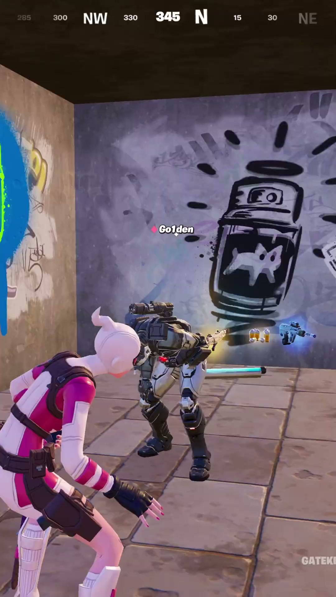 I snuck inside the vault while invisible! 😈🤣 #shorts