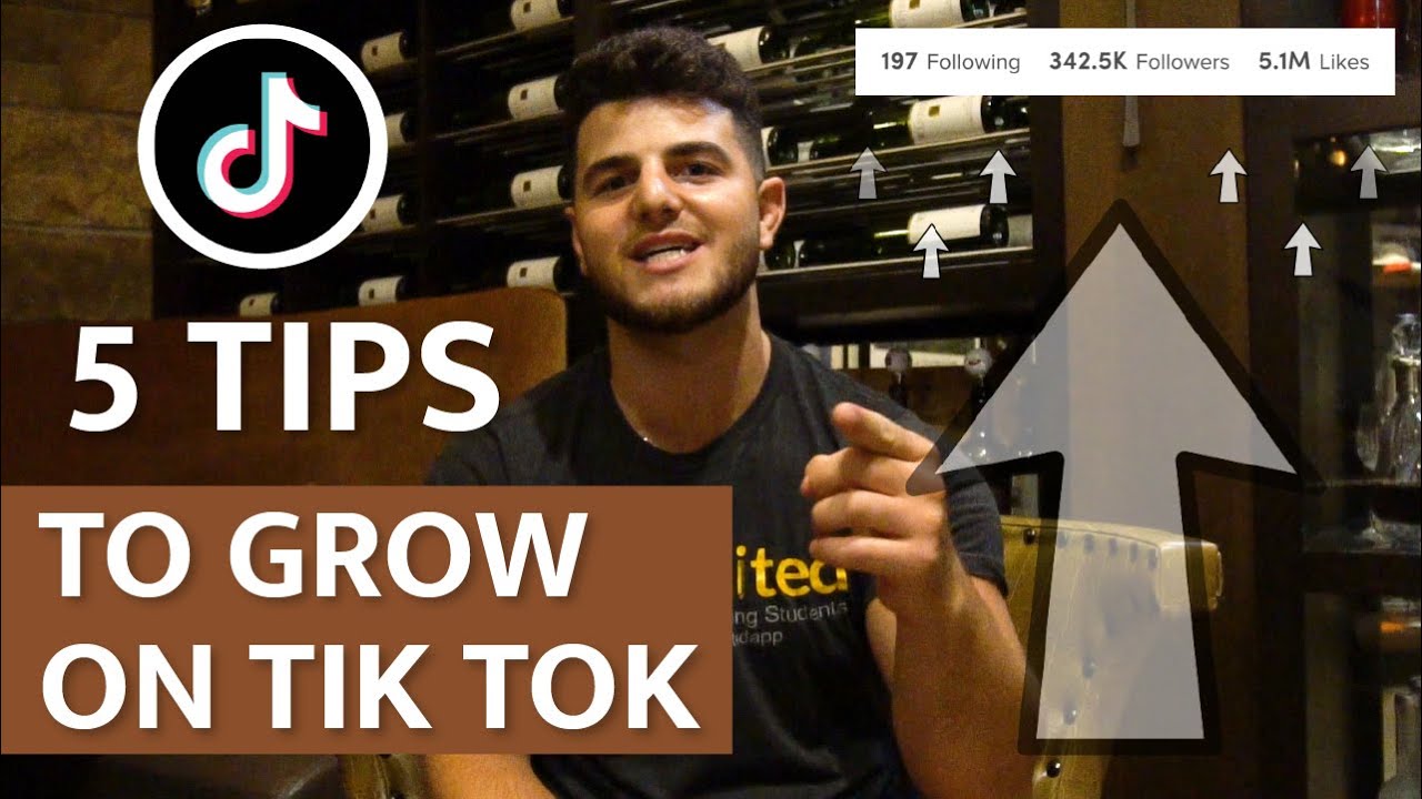 5 TIPS to Grow on TIK TOK | Johnny Drinks Insights