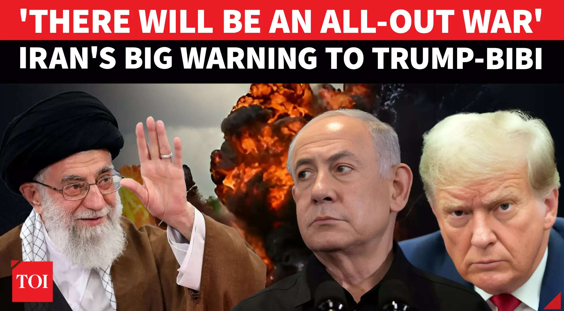 'All-out war is final!': Iran's ultimate warning to US as Trump ...