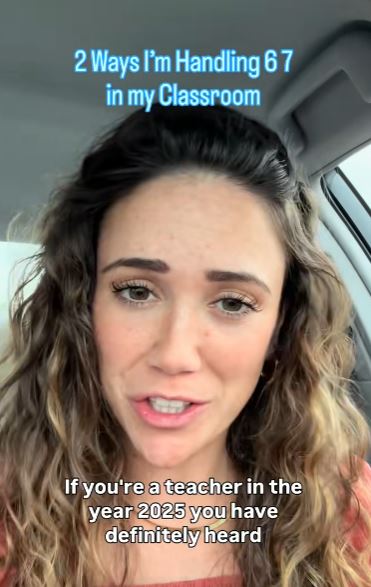 “6-7” has become a real problem for teachers, and this one made a video ...