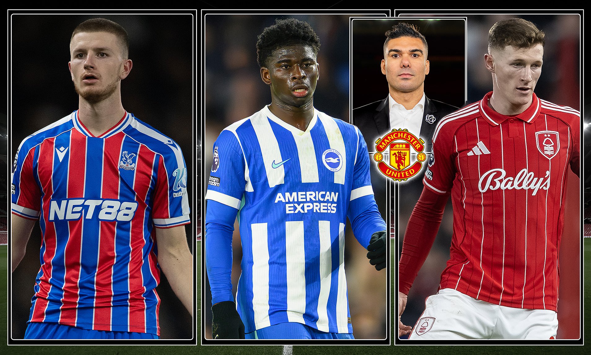 The transfer targets who could form Man United's new-look midfield and ...