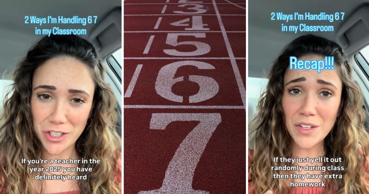 “6-7” has become a real problem for teachers, and this one made a video ...