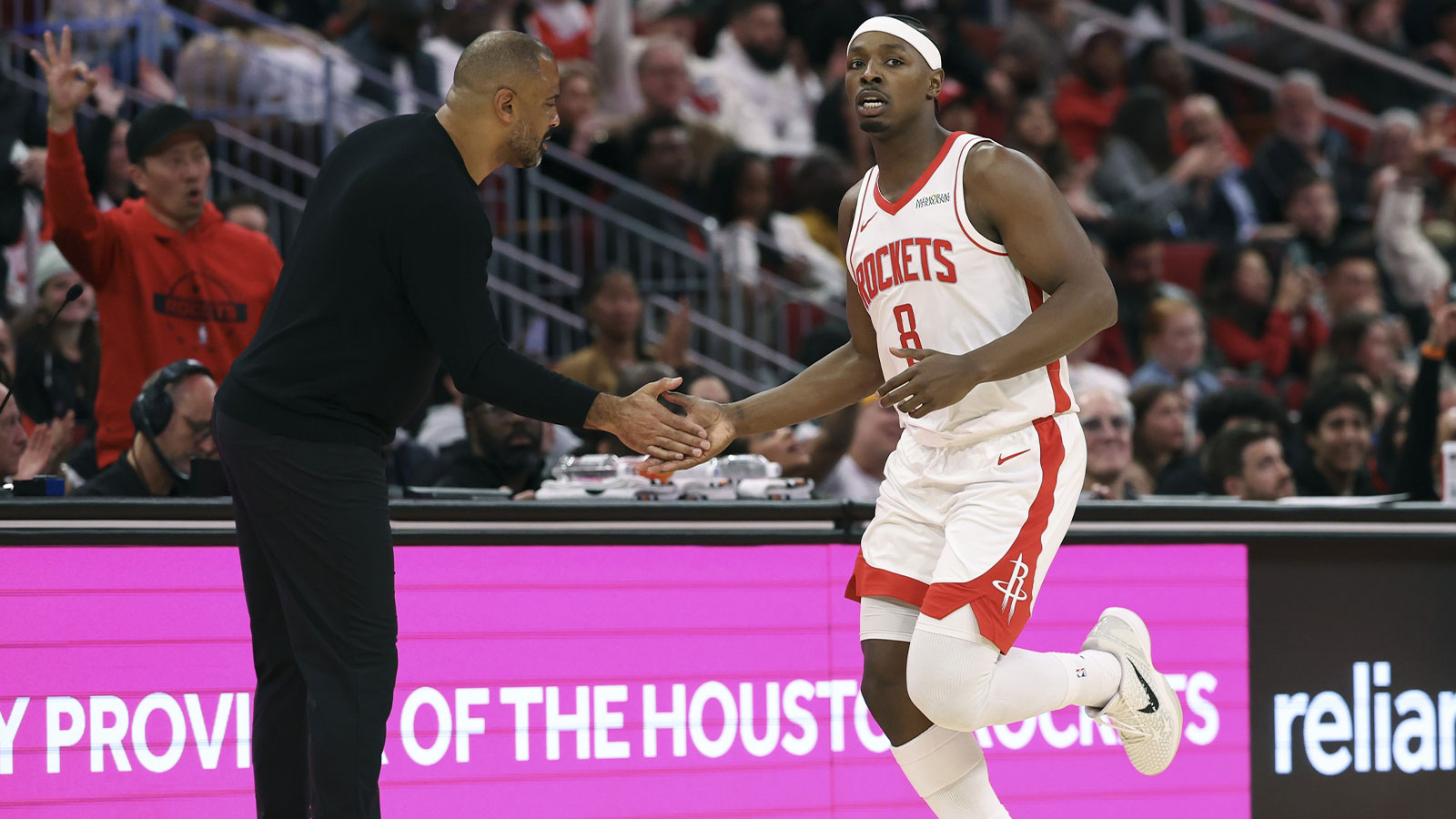 Rockets’ Ime Udoka gives props to Jae’Sean Tate for providing pop off ...