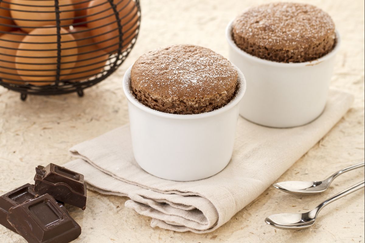 Chocolate soufflé