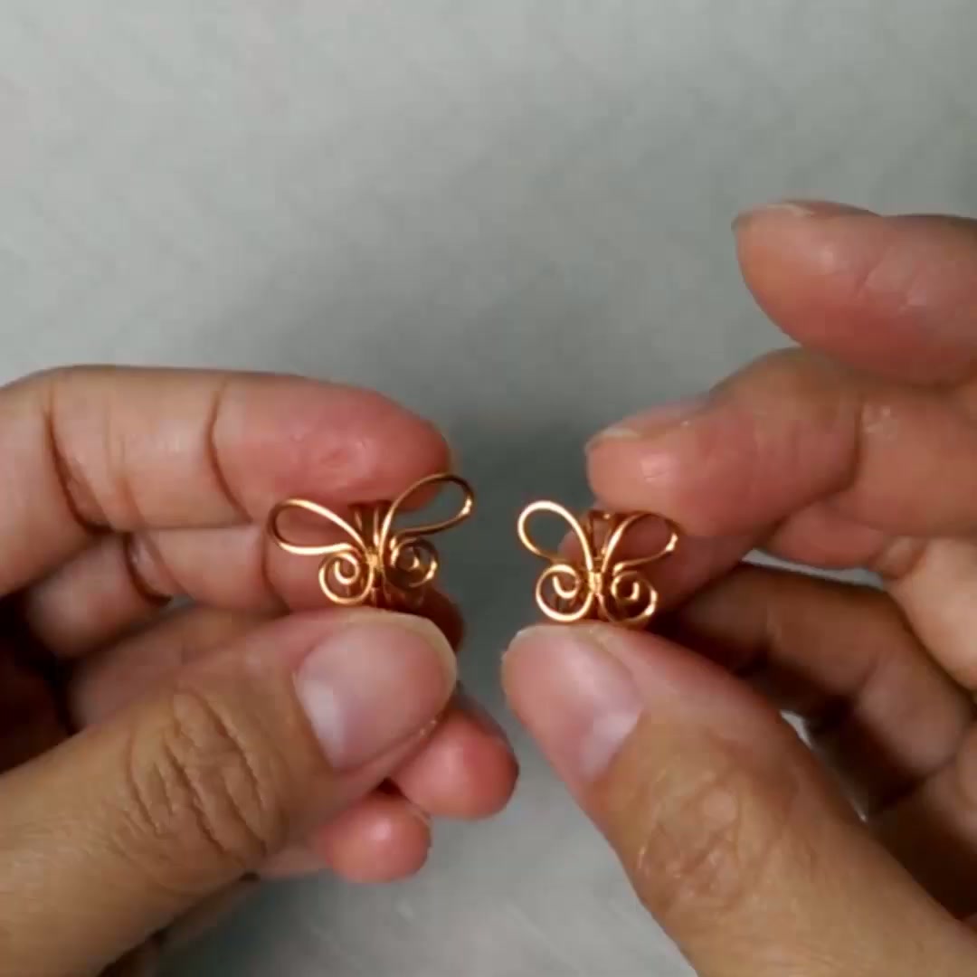 Simple butterfly | ear cuff | copper jewelry | no stone @LanAnhHandmade ...