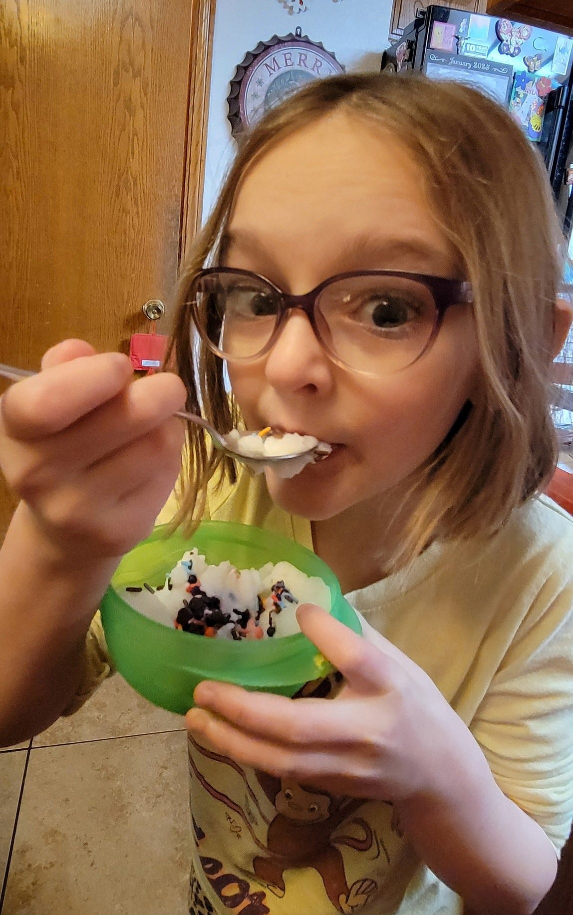 Winter storm got you craving snow ice cream? How to make it.