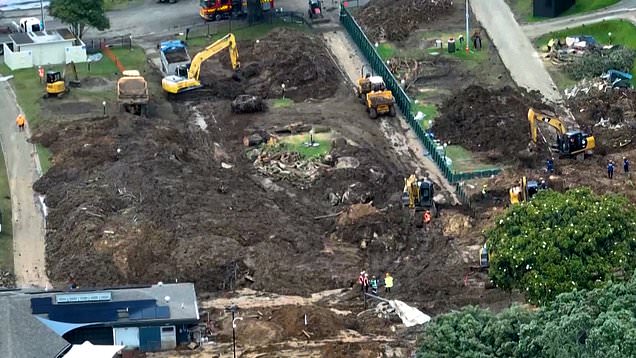 New Zealand police confirm human remains found in landslide