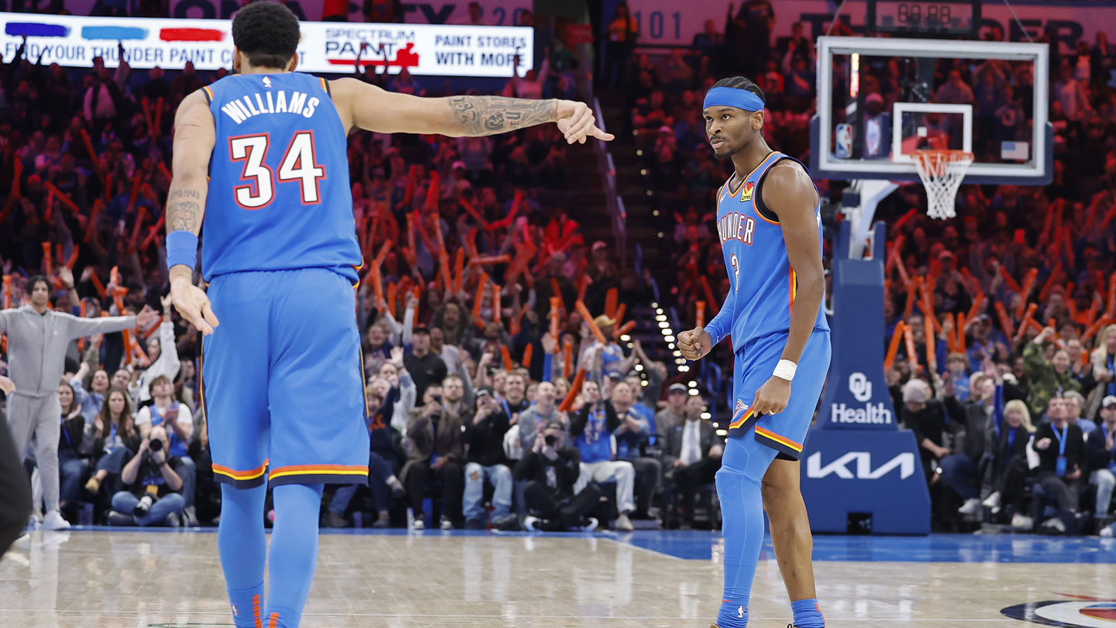 Why Thunder’s Kenrich Williams believes SGA is still underrated despite ...