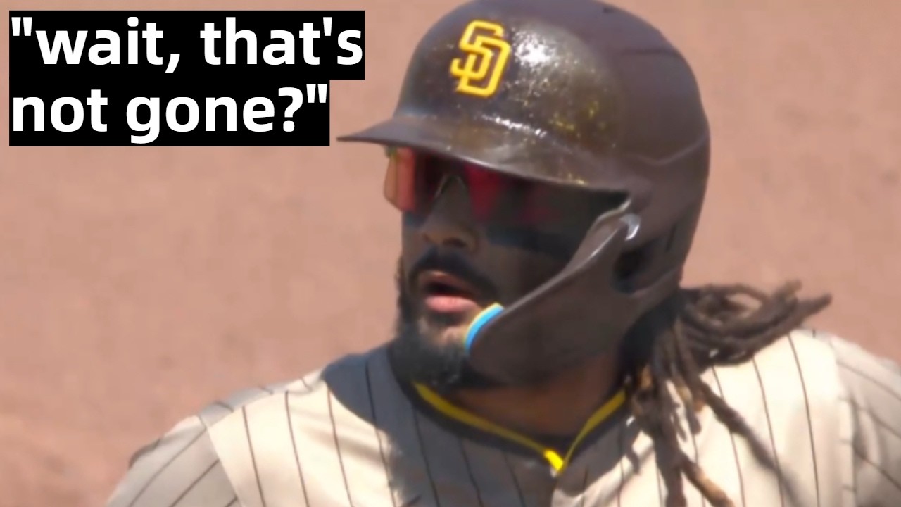 We just saw Fernando Tatis Jr bat flip… on a flyout to the warning track