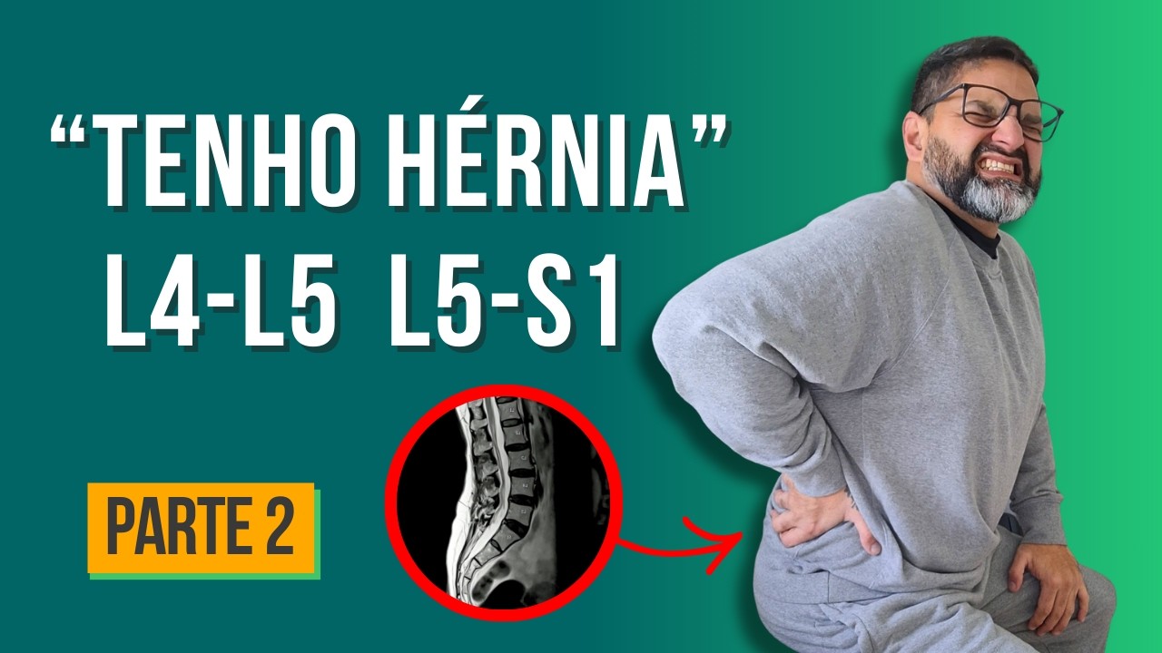 Sem remédio – Os músculos certos para aliviar hérnia L4-L5 e L5-S1
