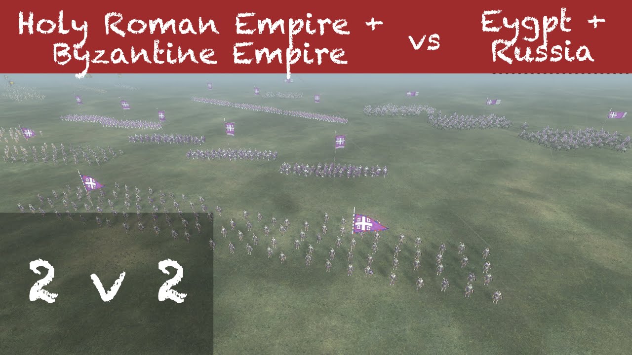 Medieval 2 Total War online battle #80 (2v2) - Turn off the fog machine!