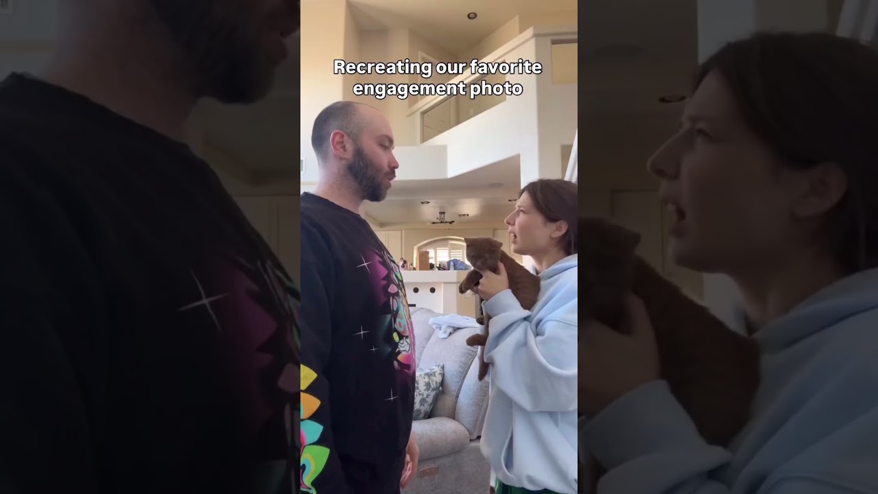 How our cat steals my girlfriend’s thunder every time