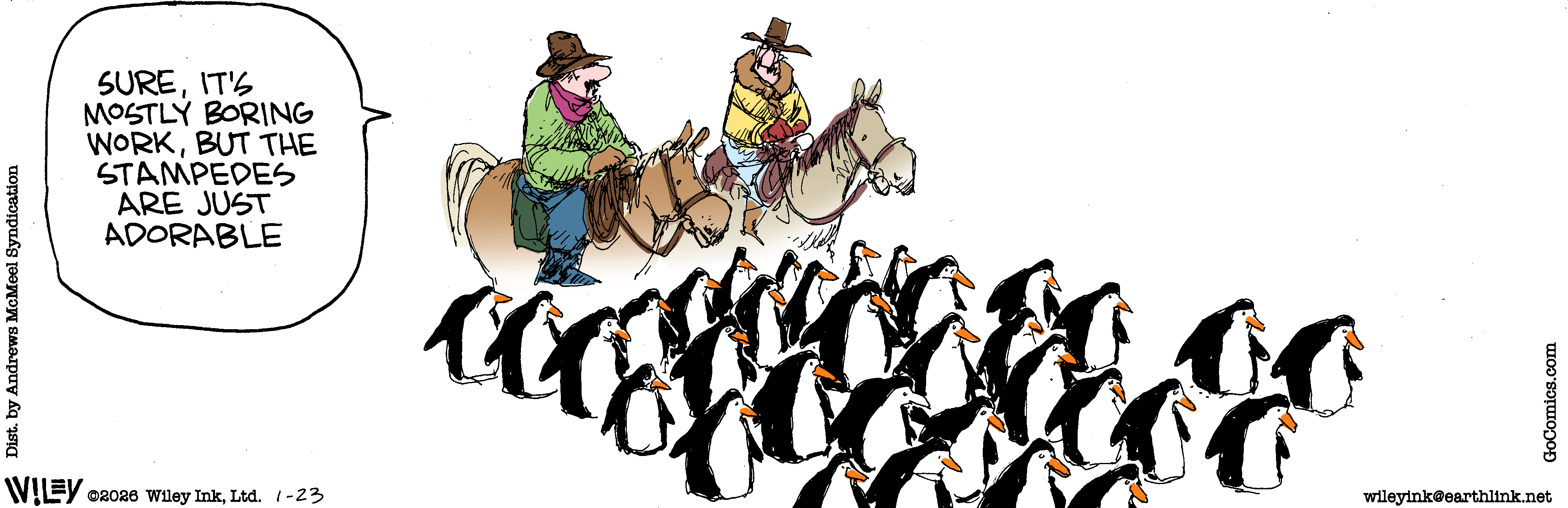 Non sequitur by Wiley Miller