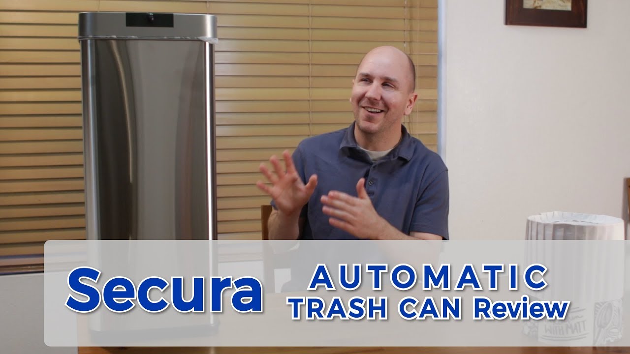 Secura automatic kitchen trash can | Product review episode 20