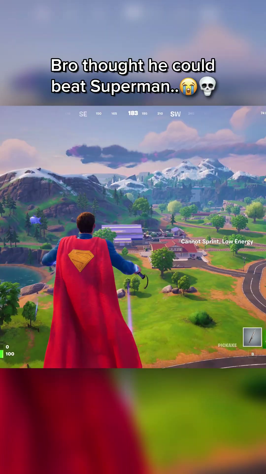 He thought he could beat Superman 😭☠️ #shorts