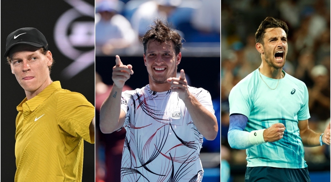 Australian Open, come cambia il ranking per Sinner, Darderi e Musetti ...