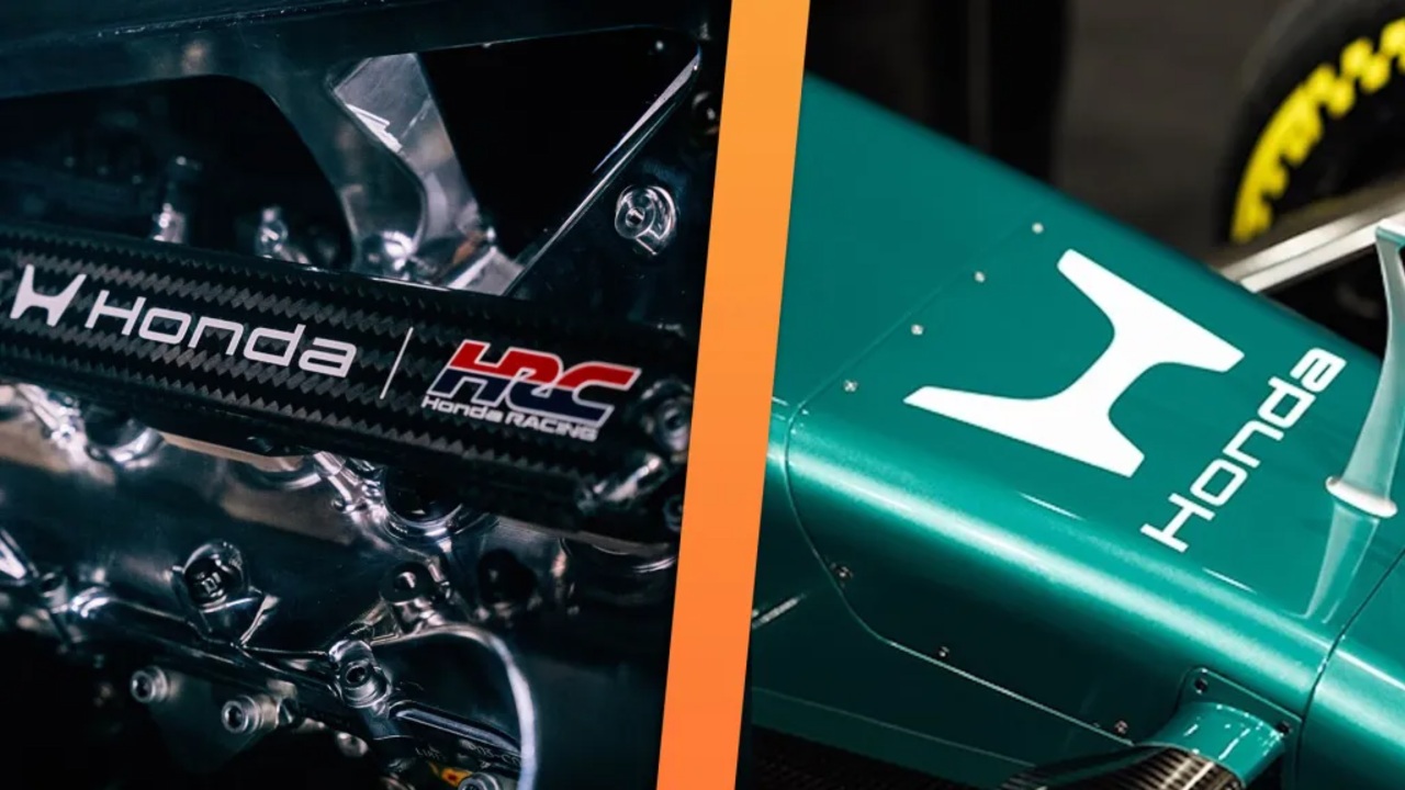 Honda quietly slaps new logo on 2026 Aston Martin F1 car