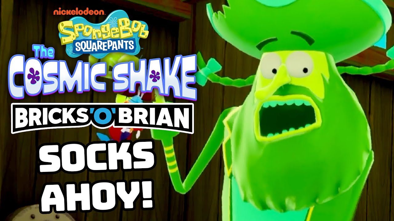 Socks ahoy! | SpongeBob SquarePants Cosmic Shake