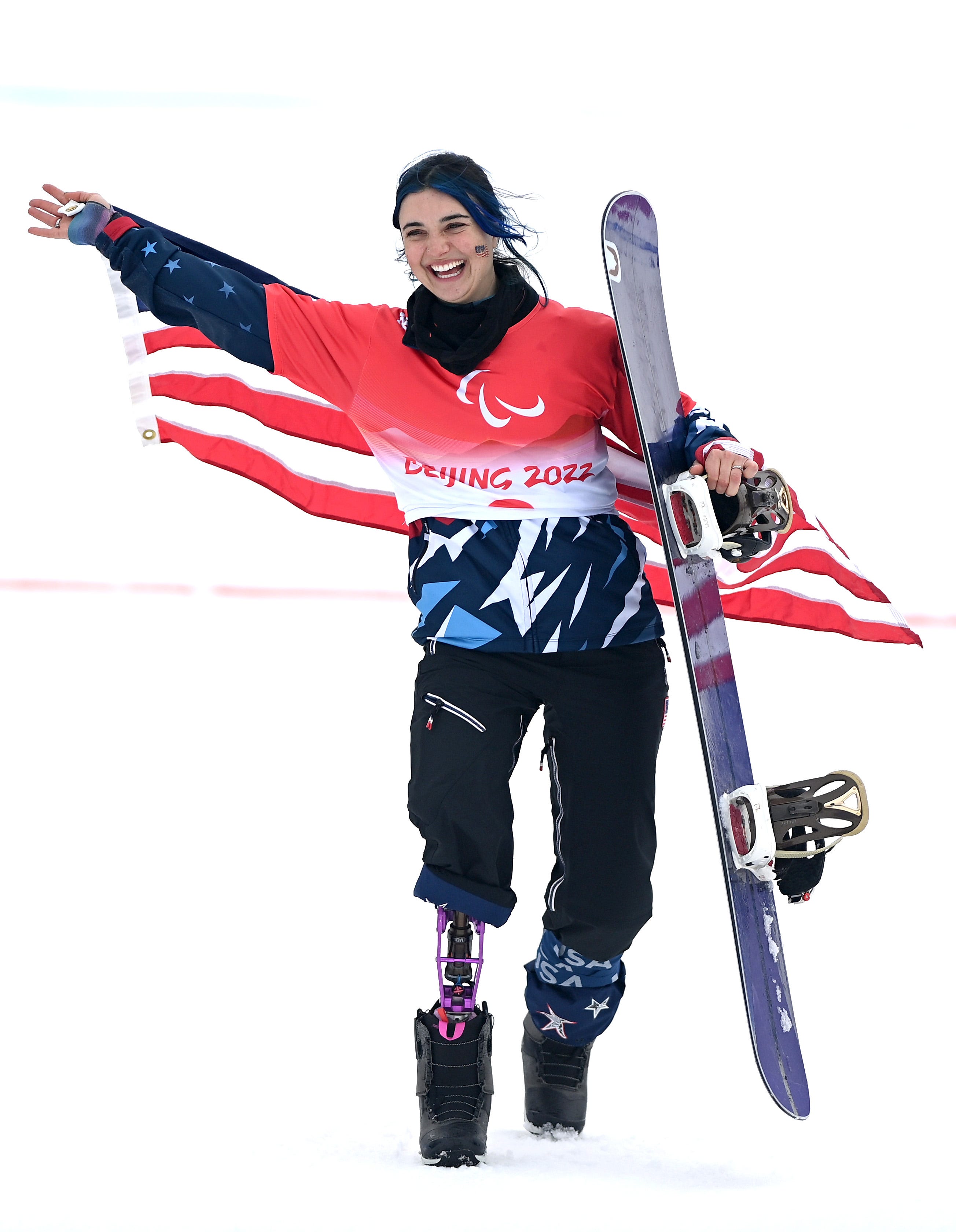 Brenna Huckaby, Paralympic snowboarder, relies on the power of sports