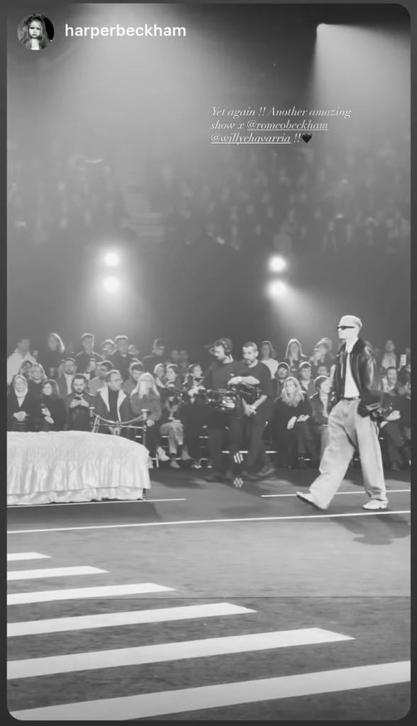 Harper Beckham breaks silence with public message for brother Romeo ...