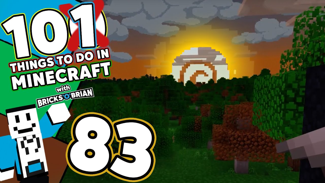 Head back to the overworld! - 101 things to do in Minecraft with Bricks ...