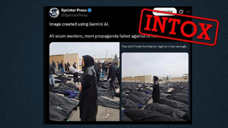 Iran : des comptes pro-régime utilisent le prétexte de l’IA pour nier ...