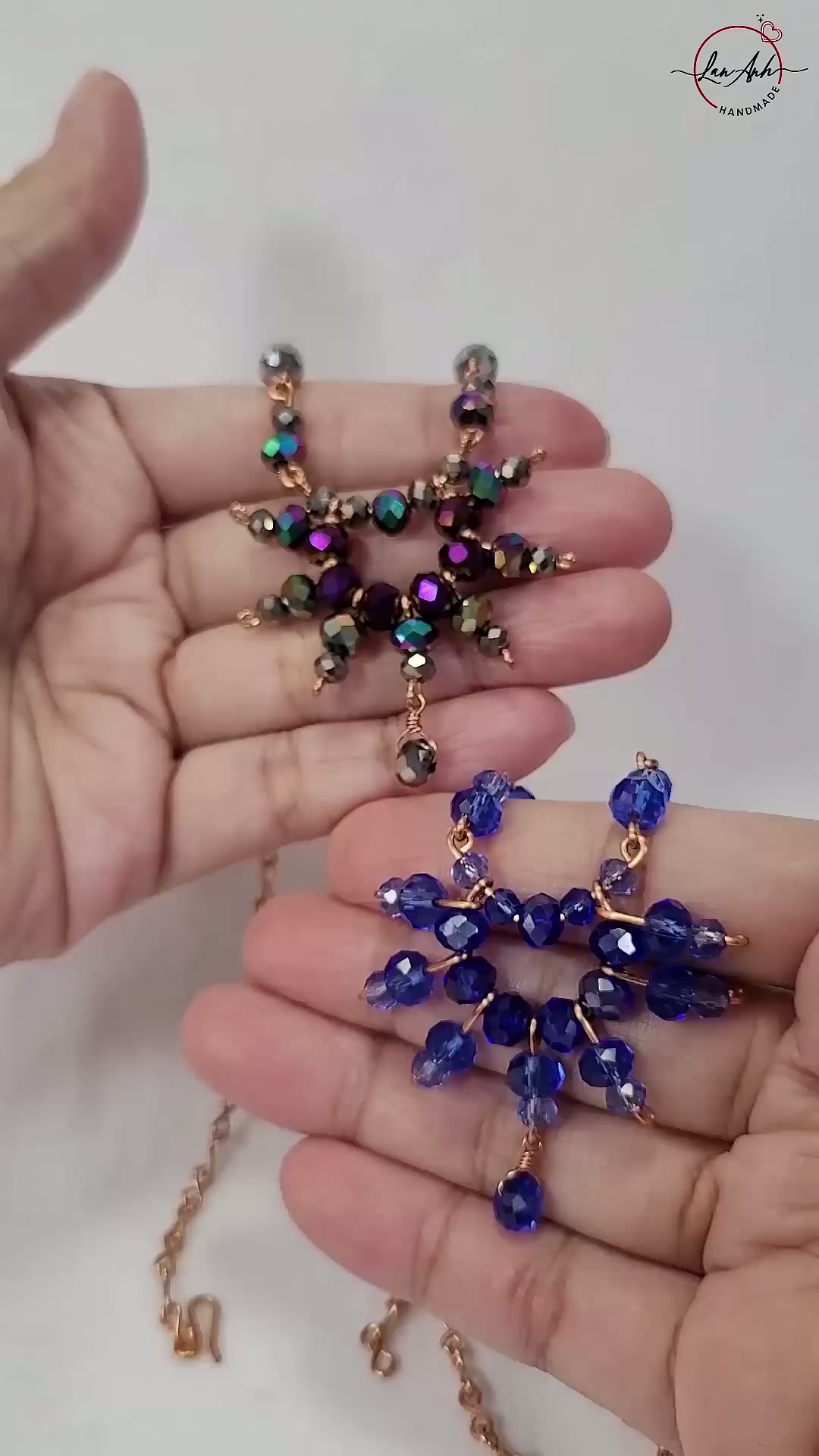 Easy necklace making for beginners | Simple jewelry from wire and bead ...